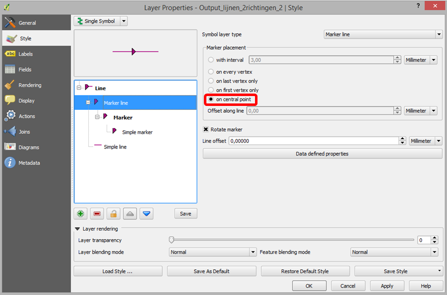 Stromen weergeven met FlowMapper – Blog Nederlandse QGIS gebruikerscommunity